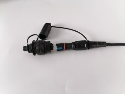 China 150m Optitap To LC Duplex GJFJH G657A1 Fiber Patch Cable for sale