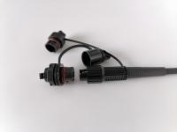 China FTTH LSZH Sheath SC/APC G657A1 Fiber Optic Patch Cable for sale