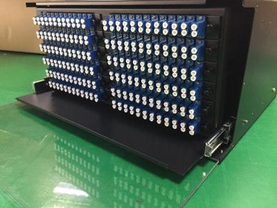 China Duplex LC 4U 288 Port ODF Fiber Enclosure Box 23