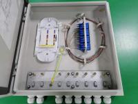 China CATV Networks IP65 ST Fiber Patch Panel Enclosure Wall Mounted for sale