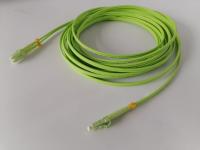 China Ceramic Ferrule OM4 LC To LC LSZH Fiber Optical Patch Cord for sale
