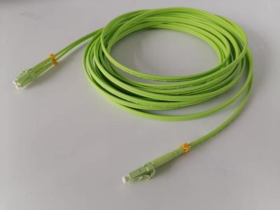 China Ceramic Ferrule OM4 LC To LC LSZH Fiber Optical Patch Cord for sale