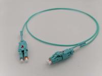 China OM4 LC/UPC To LC/UPC Switchable Uniboot Optic Patch Cord for sale