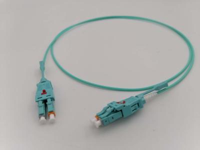China OM4 LC/UPC To LC/UPC Switchable Uniboot Optic Patch Cord for sale