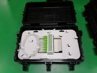 China IP65 SC APC FTTH Distribution Closure With 1x8 PLC Splitter for sale