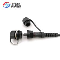 China ODVA MPO Connector IP67 FTTA CPRI Patch Cord 8/12/24 Fibers for sale