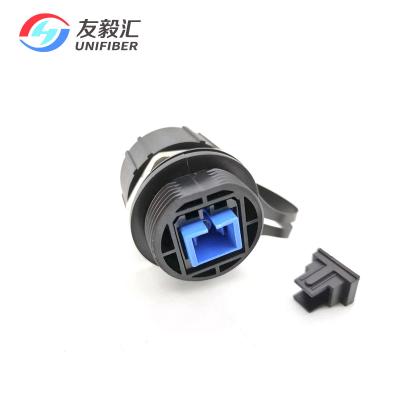 China IP67 Waterproof FTTA ODVA Socket SC Bulkhead Adapter for sale