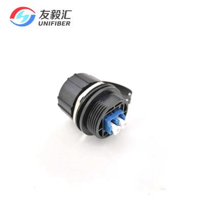 China Fiberhub Enclosure FTTA ODVA LC Duplex Bulkhead Adapter for sale