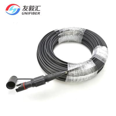 China 100m Corning G657A2 LSZH Sheath OptiTap Cable Assemblies for sale