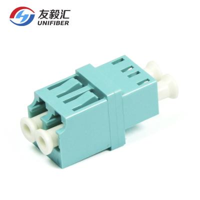 China LC/UPC To LC/UPC Duplex OM3 OM4 Fiber Optic Adapter for sale