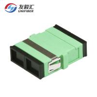 China 600G Force 0.2dB SC/APC To SC/APC Single Mode Optic Adapter for sale
