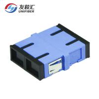 China 95%RH FTTx SC/UPC To SC/UPC Duplex Fiber Optic Adapter for sale