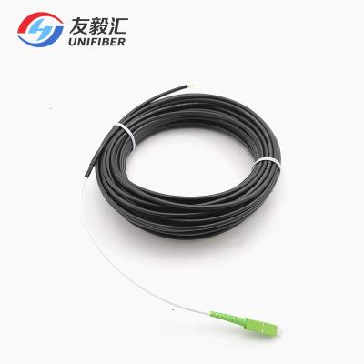 China SC APC G657A2 4.6mm 20m Pre Connectorized Drop Cable for sale