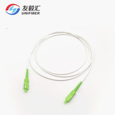 China 3.0mm LSZH G657B3 SC APC-SC APC Drop Cable Patch Cord for sale