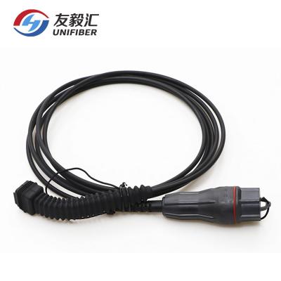 China FTTA Fullaxs To NSN Boot 3m G657A1 Duplex LC Optic Cable for sale
