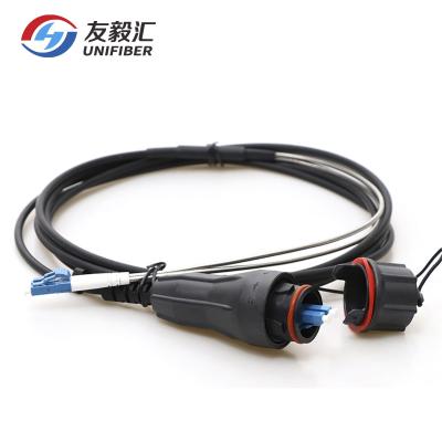 China FTTA Fullaxs To LC G657A2 LSZH 2m Armored CPRI Patch Cable for sale