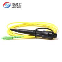 China IP67 SC APC To SC APC 3m LSZH Fiber Optic Drop Cable for sale