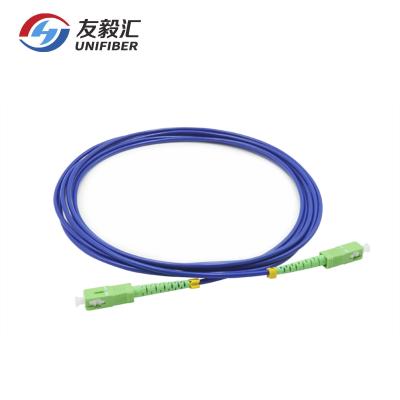 China G657A1 3.0mm 3M Armored Fiber Patch Cable SC/APC-SC/APC for sale