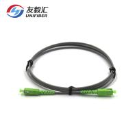 China G657A1 LSZH 3M FTTH Drop Cable Patch Cord SC/APC-SC/APC for sale