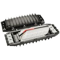 China 288core FTTH Horizontal PP GF Optical Fiber Enclosure for sale