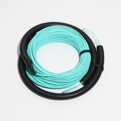 China Pre Terminated 3.0mm OM4 Fiber Optic Cable Assemblies LC/UPC-LC/UPC for sale