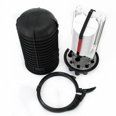 China 648 Core Dome Vertical Fiber Optic Splice Closure Outdoor IP68 for sale