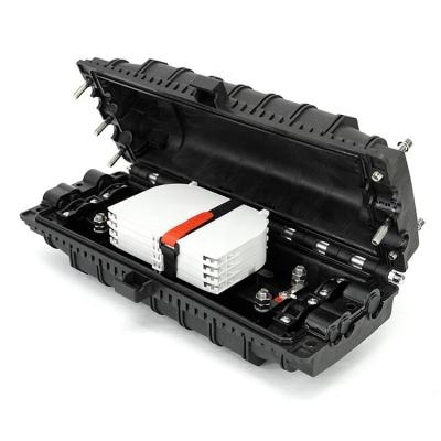 China InlineWall Mount IP68 Fiber Optic Enclosures Outdoor 96 Core for sale