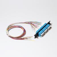 China Pre Loaded 24 Port Lc Fiber Optic Pigtail Single Mode G657A1 for sale