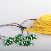 China LC/APC OS2 Indoor Pre Terminated Multi Fiber Cables SingleMode for sale