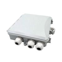 China Wall Mounted Fiber Optic Distribution Box 1x8 PLC Splitter for sale