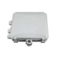 China FTTH Wall Mount Outdoor Fiber Termination Box ABS Material for sale