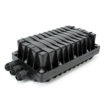 China 3 In 3 Out Inline IP68 Outdoor Fiber Splice Box Direct Burial for sale