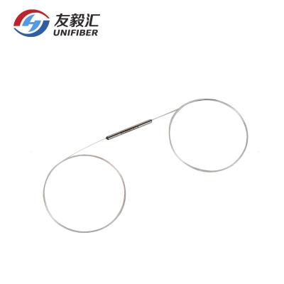 China Single Mode 1x2 Fused WDM Splitter 1480nm 250um Bare Fiber For EDFA for sale