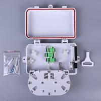 China FTTH 6 Core SC APC Fiber Termination Box CATV Network for sale