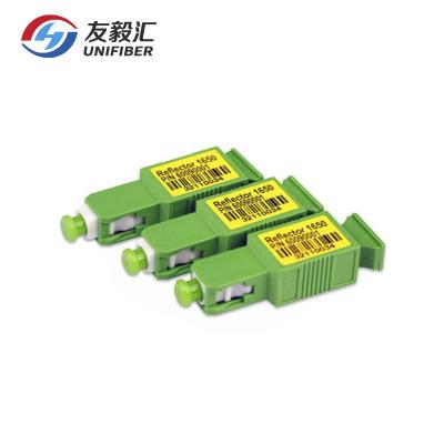 China OTDR FBG Fiber Optic Reflector Male Female 1650nm For FTTx Monitoring for sale