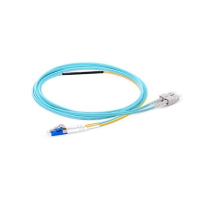 China 10G OM3 LC SC Fiber Optic Patch Cable 2.0mm For FTTH FTTB for sale