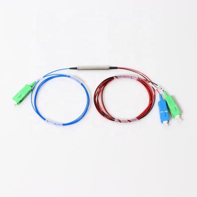 China 1550nm Steel Tube SC APC CWDM Module FTTH 3 Ports FWDM for sale