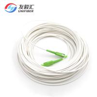 China G657B3 SC APC FTTH Patch Cord Single Mode LSZH White Jacket for sale