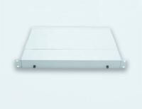 China 19in 1U 24 Ports SC Fiber Optic Patch Panel ODF With Dust Cover for sale