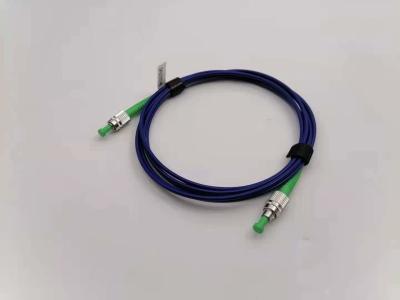 China Dia 3.0mm Armored PM Fiber Optic Patch Cord FC/APC To FC/APC for sale