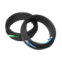 China SC APC SC UPC G657A2 FTTH Drop Cable Patch Cord Single Mode KFRP for sale