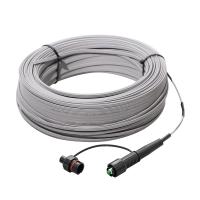 China SC APC FTTH Pre Connectorized Drop Cable Pigtail G657A1 IP68 for sale