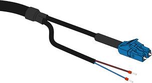 China 2 Pair 8AWG Duplex LC Hybrid Cable Assembly FTTA RRH RRU Fiber Copper for sale