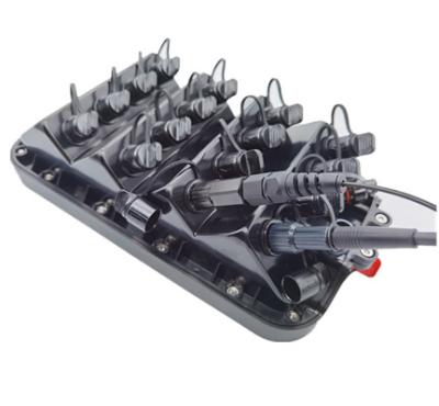 China FTTA 16 Ports MST Fiber Optic Terminal Enclosure With Optitap Drop Cable 50m for sale