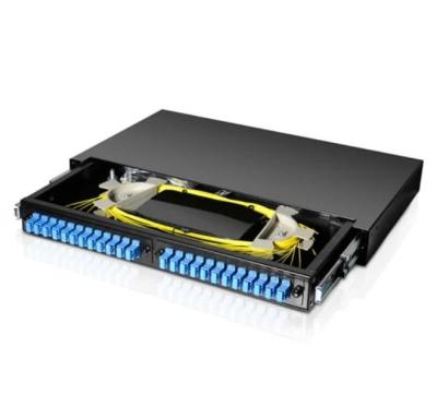 China FTTB SC Fiber Optic Patch Panel 19