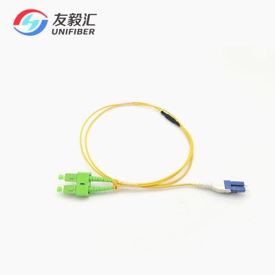 China G657A2 Duplex Patch Cord Uniboot LC UPC SC APC Single Mode for sale