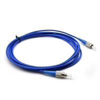 China Rodent Resistant Armored Fiber Optic Patch Cord Single Mode Simplex 3.0mm FC/UPC-FC/UPC for sale