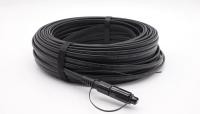 China SST Dielectric Flat Drop Cable 4.5x9.8mm G657A2 100ft Toneable for sale