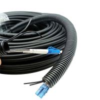 China Duplex LC/UPC LC/UPC BBU RRU FTTA CPRI Patch Cord Outdoor Waterproof Singlemode G657A2 7.0mm for sale