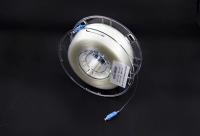 China FTTH Transparent Fiber Optic Patch Cord Adhesive Invisible SC / UPC SC / APC for sale